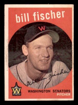 1959 Topps Baseball #230 Bill Fischer VG *e3 | eBay