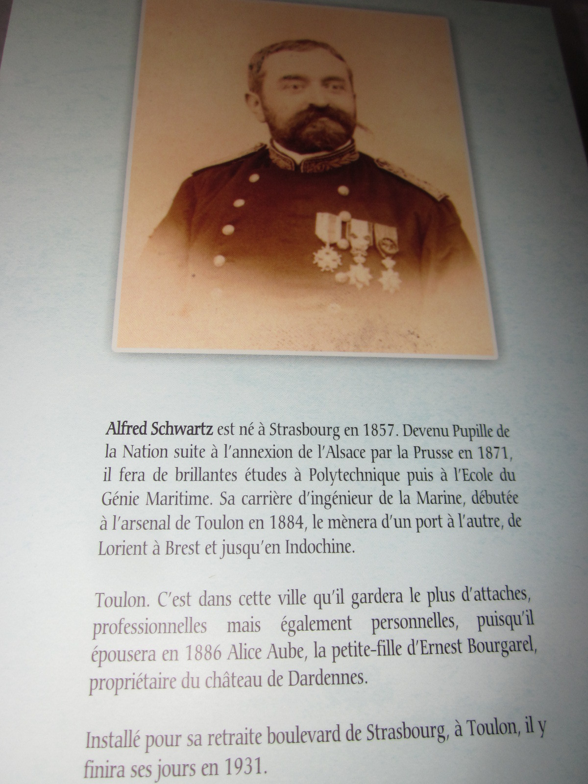 ALFRED SCHWARTZ SOUVENIRS FAMILIAUX Alsace-Dardennes par MICHEL ...