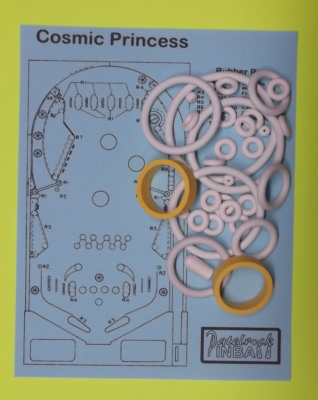 1979 Stern Cosmic Princess Pinball Machine Rubber Ring Kit | eBay