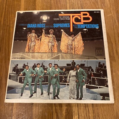 Diana Ross & The Supremes w/ Temptations TCB Vinyl LP Record Motown | eBay