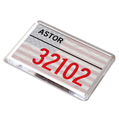 FRIDGE MAGNET - Astor, 32102 - US Zip Code | eBay UK