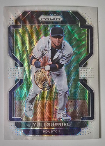 2022 Panini Prizm White Wave Yuli Gurriel #189 Houston Astros | eBay