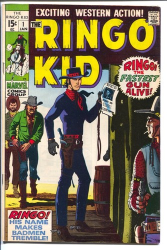 Ringo Kid #1 1970-Marvel-1st issue-Joe Maneely cover-Al Williamson story art-FN | eBay