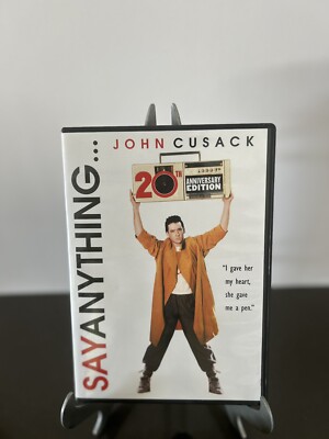 Say Anything (DVD, 1989) John Cusack 20th Anniversary Edition 80s Teen ...