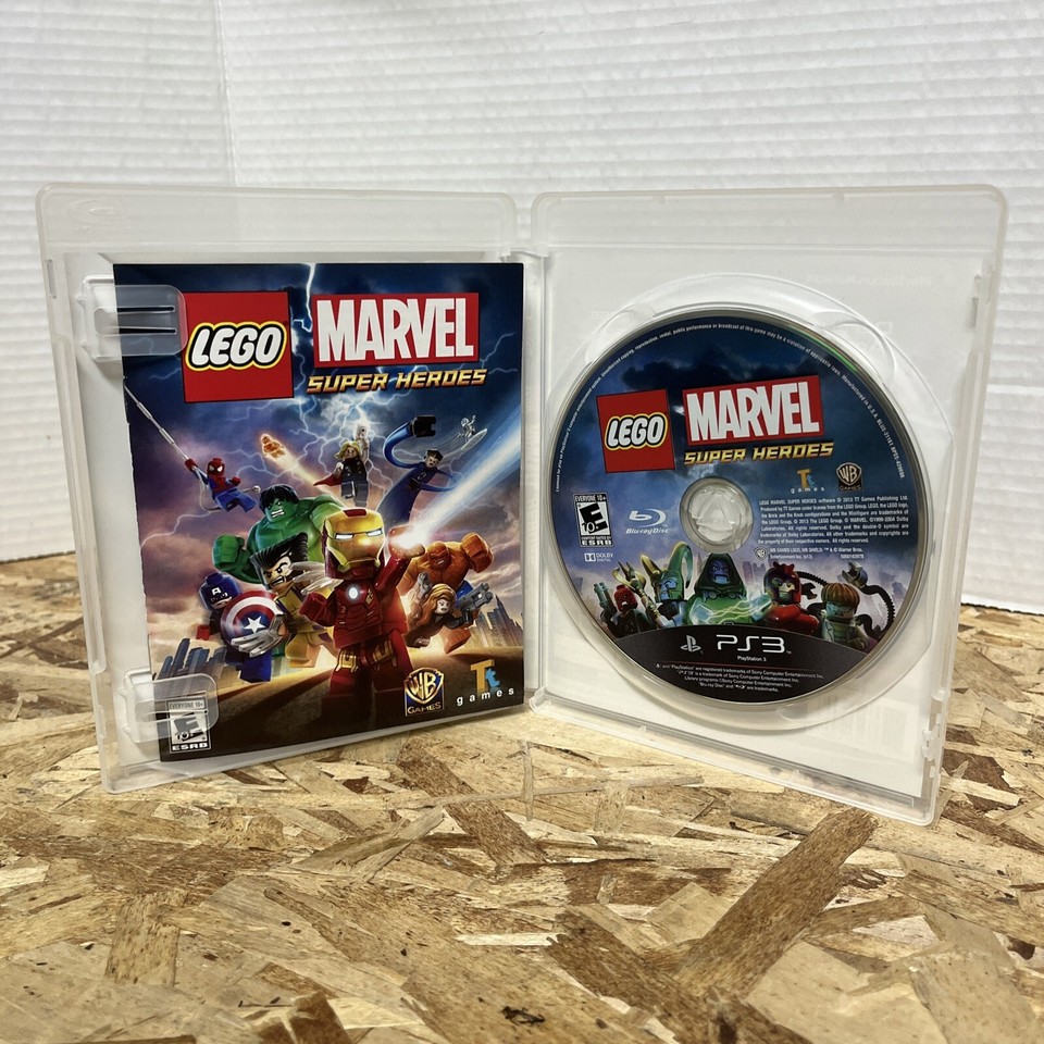 Lego Marvel Super Heroes PS3 PlayStation 3 883929319558 | eBay