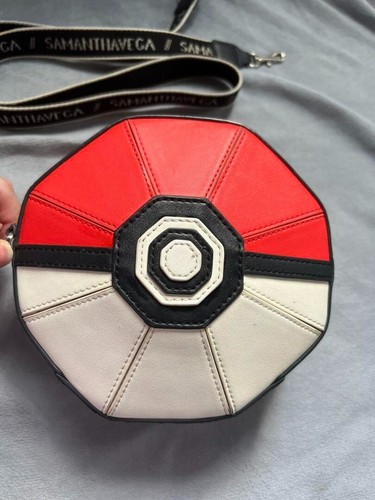 Pokémon Samantha Vega Collaboration Poke Ball Style Shoulder Bag Used ...