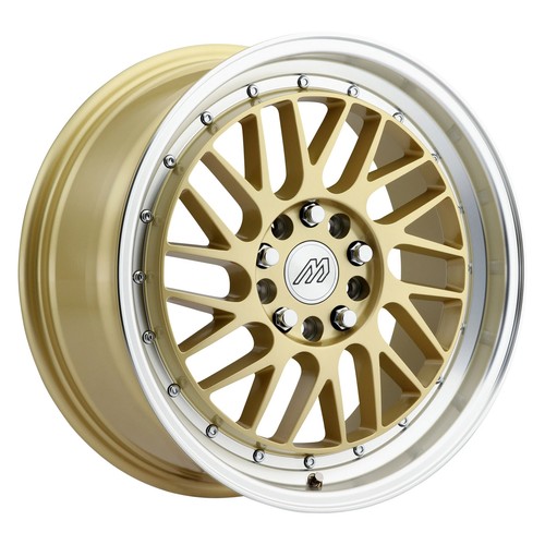 MACH Performance MP42 Wheel 18x8 (35, 5x114.3, 72.56) Gold Single Rim ...
