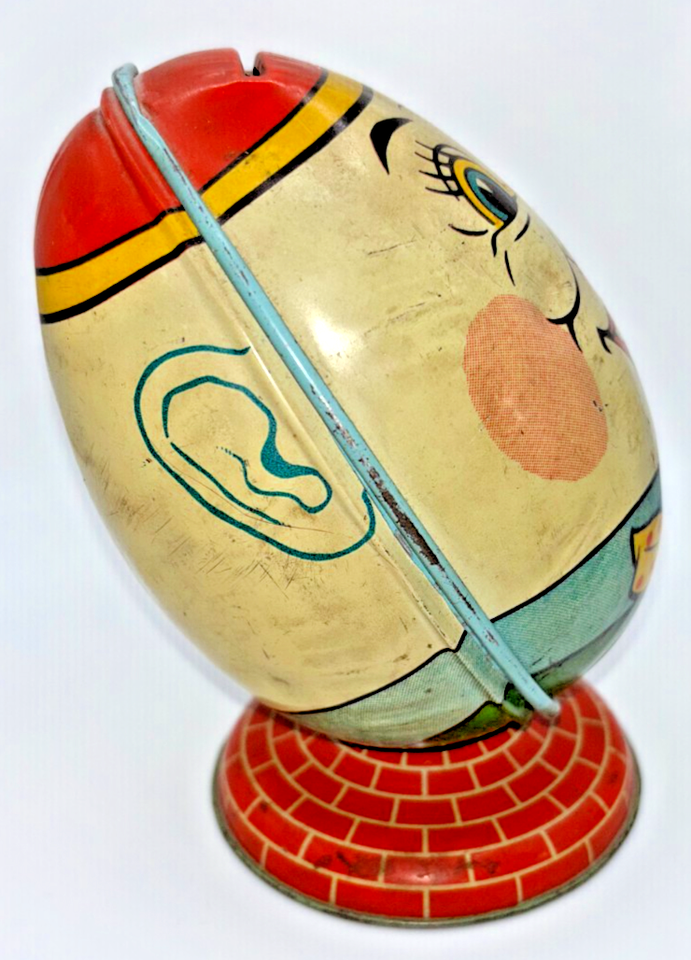 Vintage J.Chein & Co. Tin Lithographed Humpty Dumpty Bank With Rare ...