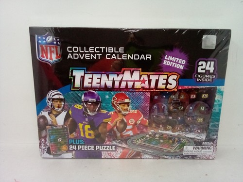 Party Animal Teenymates NFL 2024-25 Color Rush Advent Calendar, 24 ...
