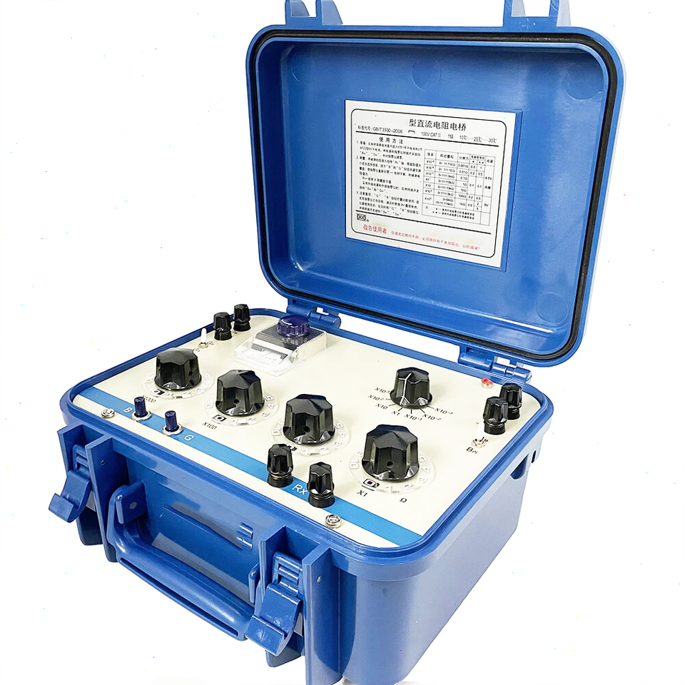 DC Resistor DC Bridge DC Resistance Box Wheatstone Bridges with Range 0 ...