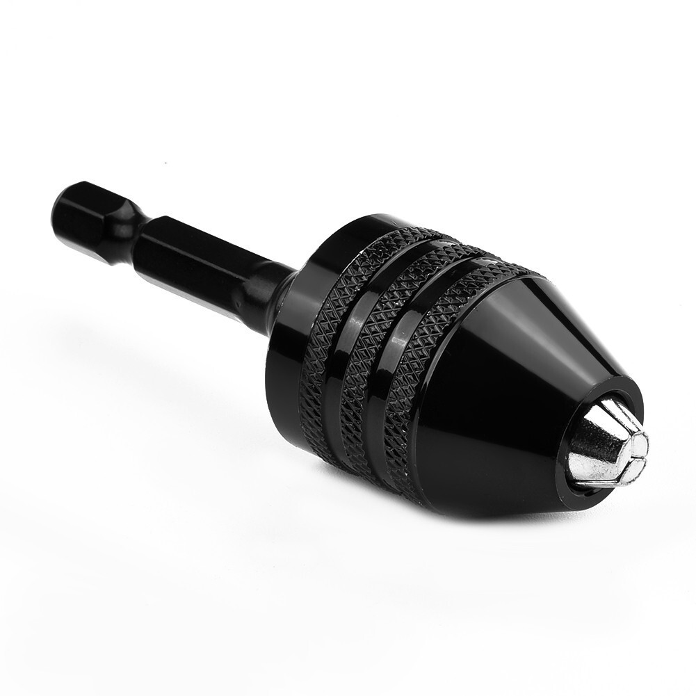Mini Keyless Chuck Drill Chuck 0.8-8mm With 1/4 Hex Adapter Accessories ...