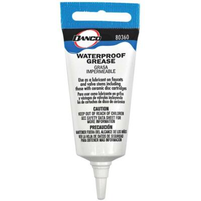 (3)- Danco 1/2 Oz. Waterproof Plumber Faucet & Valve Stem Grease 80360A ...