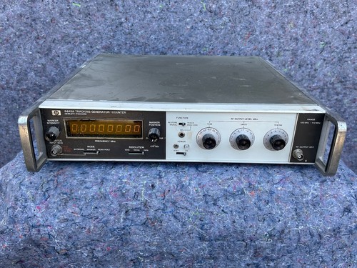 HP 8443A Tracking Generator Counter AS-IS Please Read (#169) | eBay