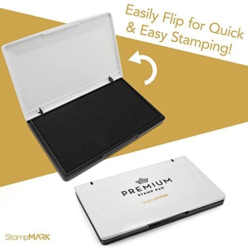 Premium Stamp Pad Extra Large Size 6" x 8" - for Traditional Rubber ...