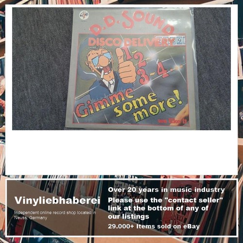 12" LP Disco Vinyl D.D. Sound/ La Bionda - Gimme some more 1977 | eBay