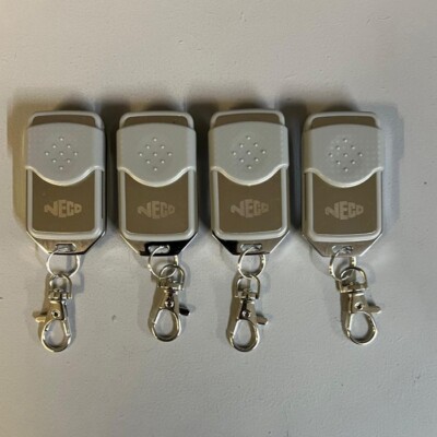 4X Neco remote Control for Shutters & Garage Door / 433MHz - Rolling ...