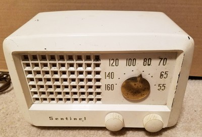 1951 Sentinel model 338 Bakelite Tube Radio - Working! | eBay