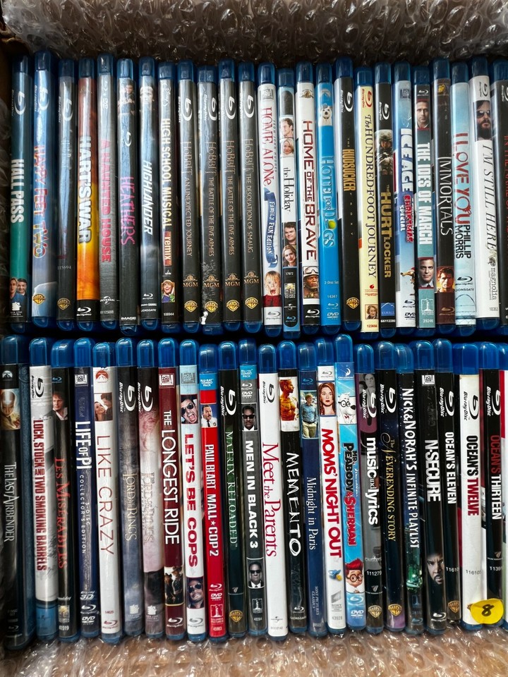 [HUGE] Personal Blu Ray Blu-Ray DVD Collection Lot (Part 8 - 85 BLU ...
