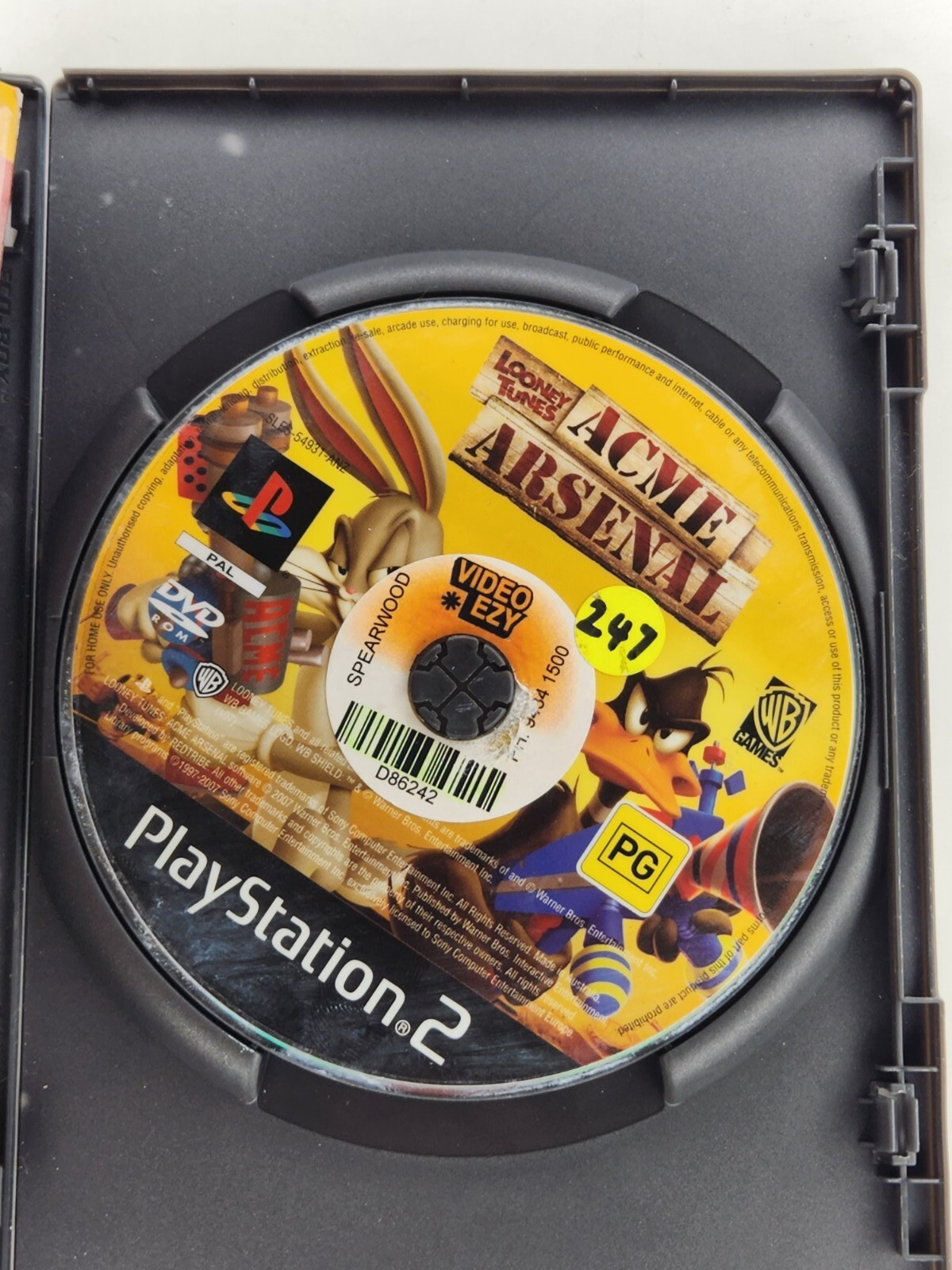 Looney Tunes ACME Arsenal Ps2 PlayStation 2 Video Game Complete for ...