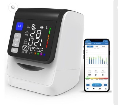 ALPHAMED InstaCheck BP U90B Cuffless Upper Arm Blood Pressure Monitor ...