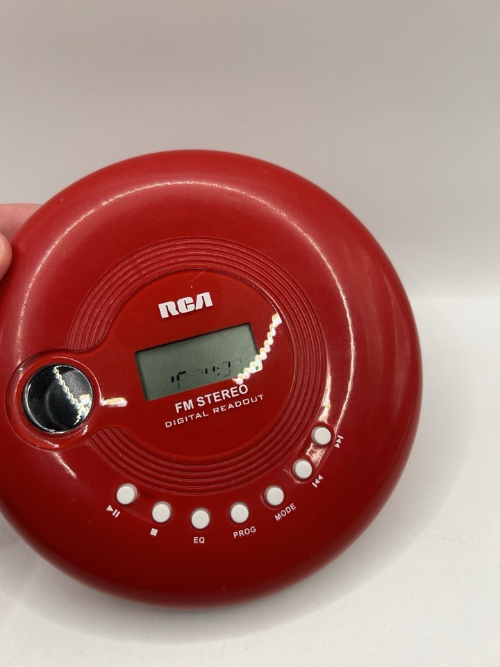 RCA CD Walkman RP2910-B Portable CD Player - CD Player Works Only READ ...