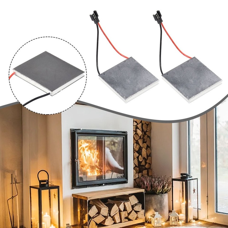 2Pcs Fireplace Fan Generator Sheet Fireplace Fan Motor Stove Oven5384 ...