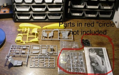 Testors Aluma Coupe By Boyd 1/24 Model Kit ~ Incomplete ~ New Unused ...