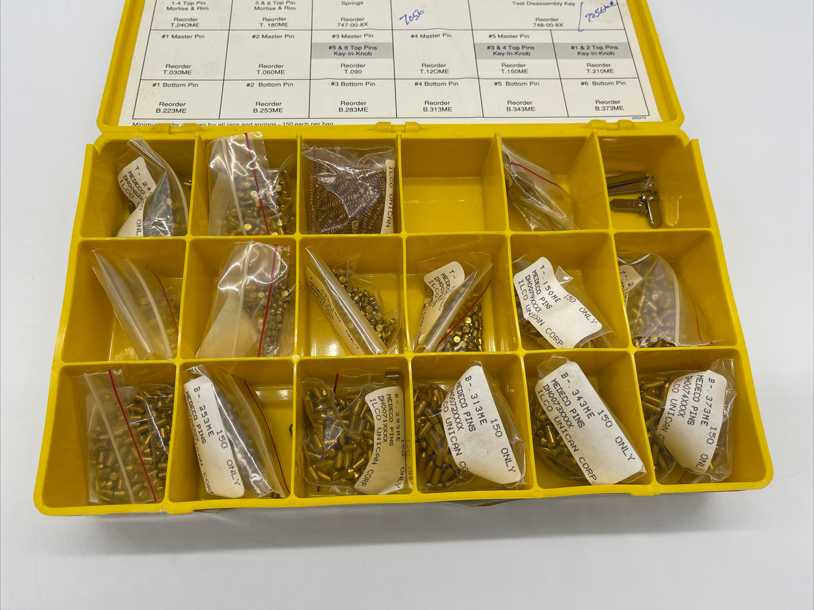 Ilco Unican M Series keying kit 868-00-8X | eBay