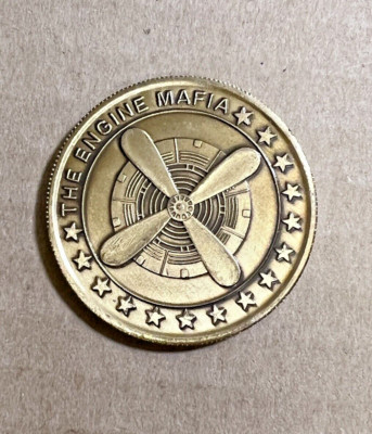 US Air Force The Engine Mafia Challenge Coin " A Tradition of ...
