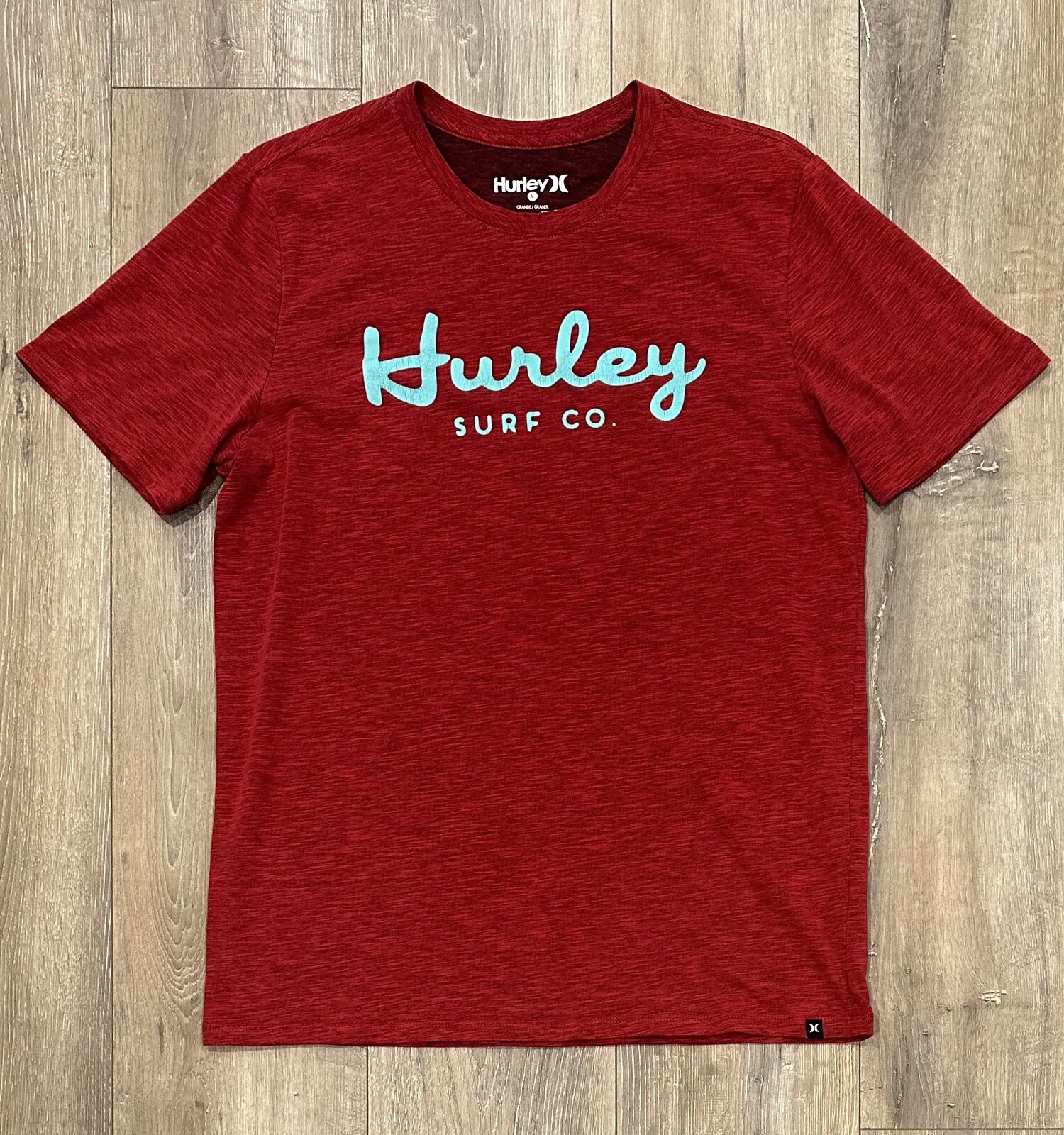 HURLEY + NIKE Dri-Fit Men’s Crew Neck T-Shirt Large R… - Gem