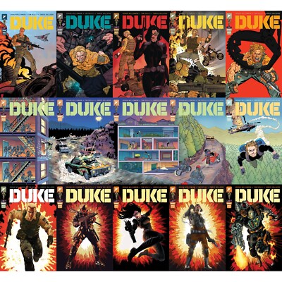 Duke (2023) #1 2 3 4 5 TPB Image Comics Skybound GI Joe COVER SELECT | eBay