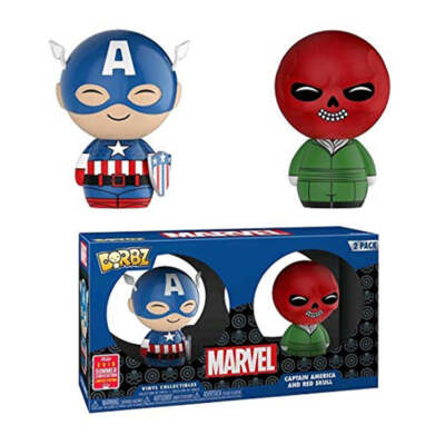 Funko Marvel Captain America & Red Skull SDCC 2018 US Exclusive Dorbz ...