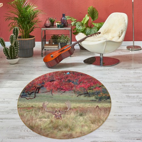 3D Red Tree ZHUA547 Game Non Slip Rug Mat Photo Carpet Assaf Frank Zoe ...