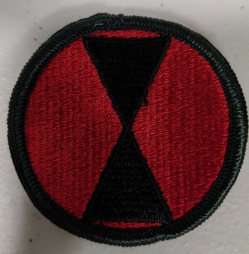 US Army 7th Infantry Division patch | eBay