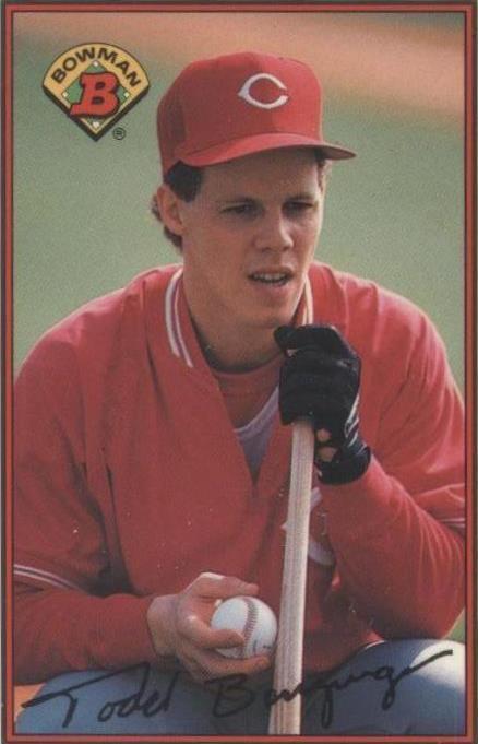 1989 Bowman - Todd Benzinger #312 Collector's Edition (Tiffany) for ...