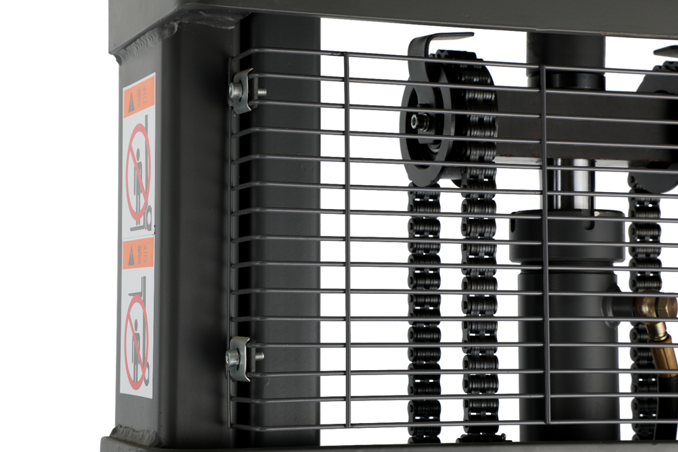 XILIN 3300lb Semi Electric Fixed Leg Stacker 118" Lift/440lb Mini ...