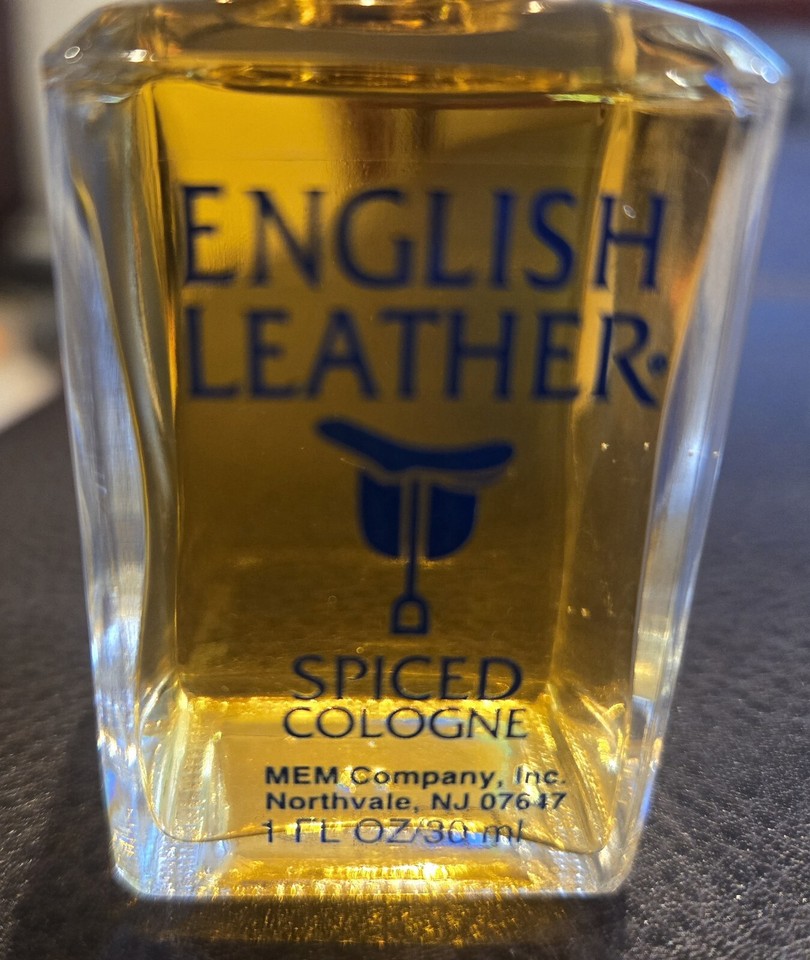 New Full Bottle Vintage Mem English Leather Spiced Cologne 1 Oz. | eBay