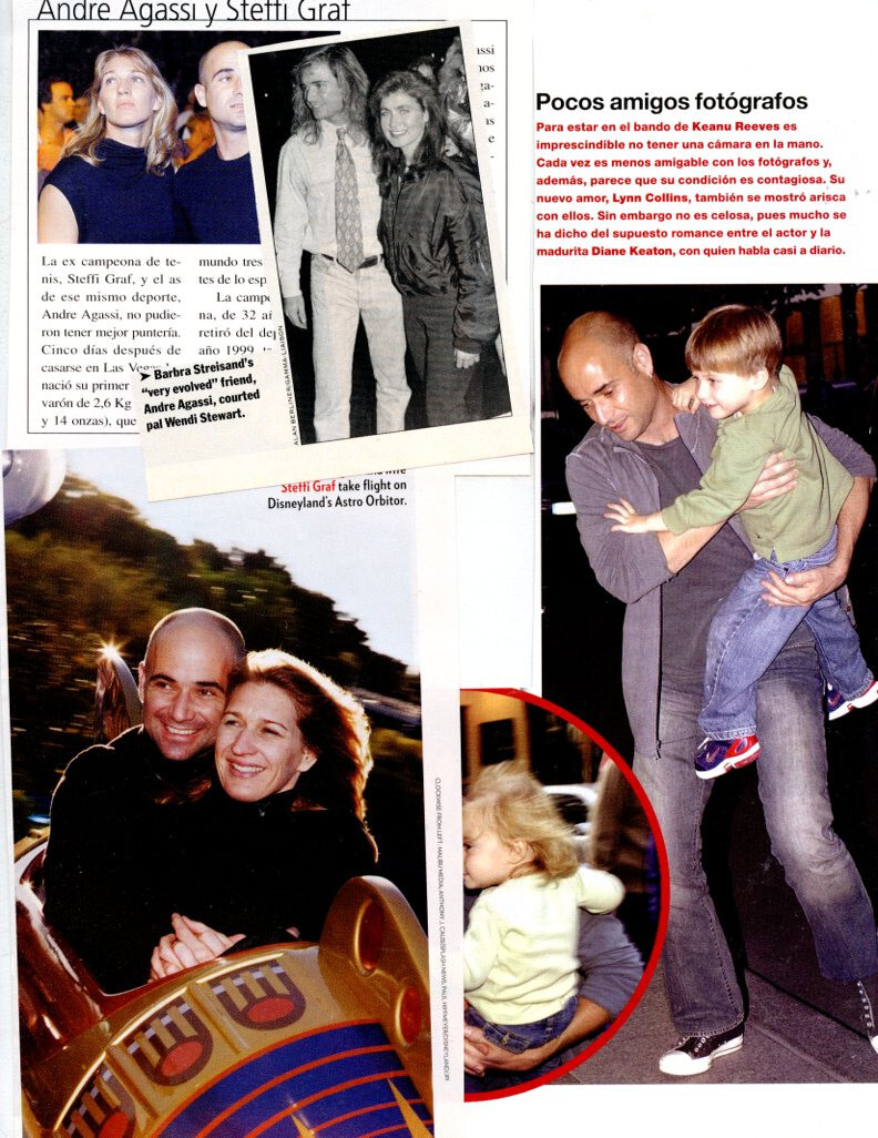 Andre Agassi And Wendi