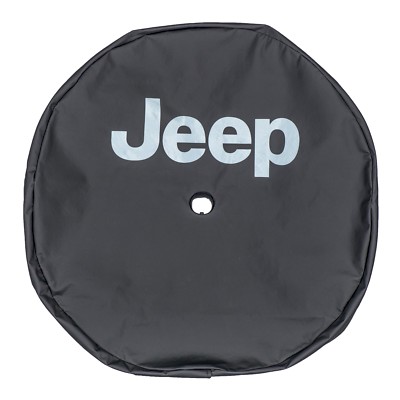 18-24 JEEP WRANGLER JL NEW BODY SPARE TIRE COVER VINYL OEM NEW MOPAR ...