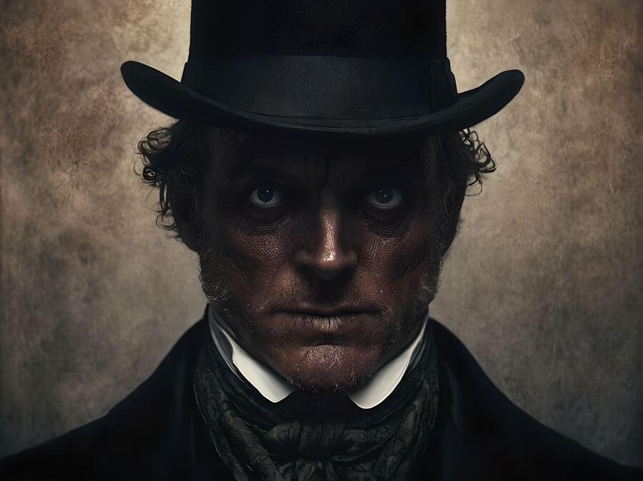 Jack the Ripper Portrait History Historical Reconstruction Poster Art ...