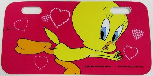 Tweety Bird Looney Tunes Small Kids' License Plate | eBay