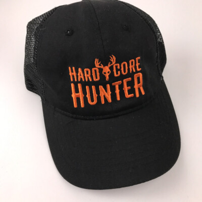 Hardcore Hunter Hat Deer Rack Antlers Black SnapBack | eBay