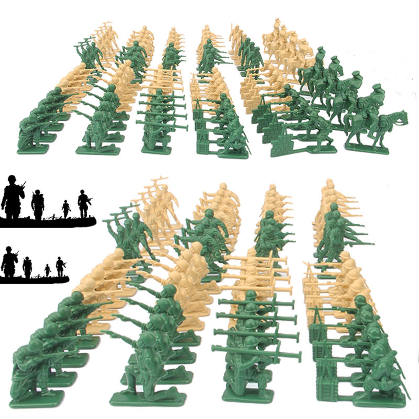 48Pcs Vehicles Soldiers Model Toys Toy Model Toy Battlefield Vivid Boys ...