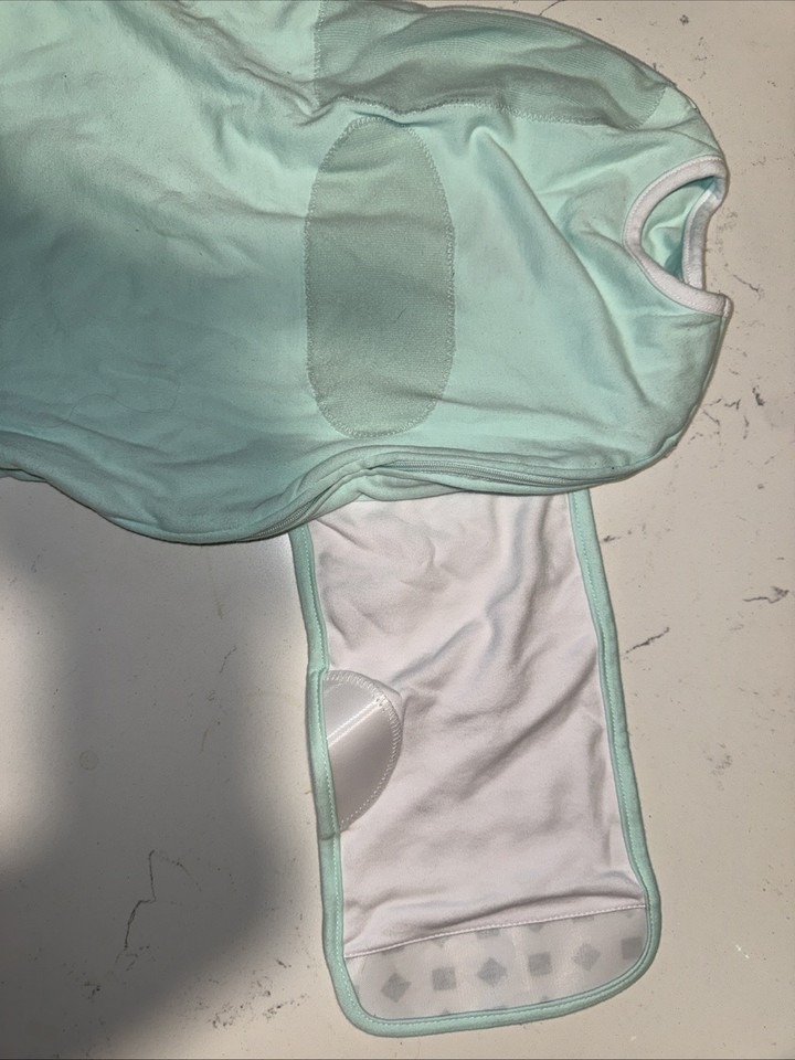 Nanit Baby Swaddle Sleeping Sack 1 Qty 3-6 Months Used Teal | eBay UK