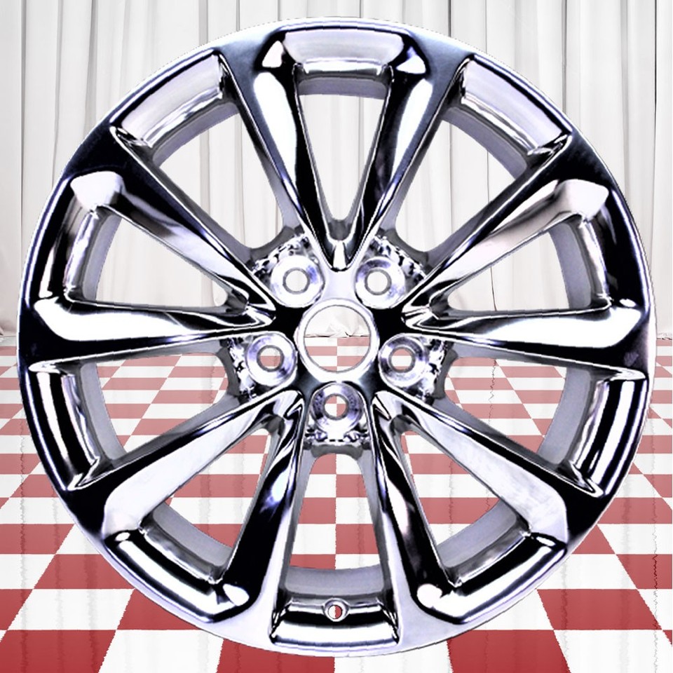 19x8.5 Alloy Wheel for 2013-17 Cadillac XTS – Polished 10-Spoke ...