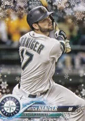 #HMW104 Mitch Haniger - Seattle Mariners - 2018 Topps Holiday Baseball ...