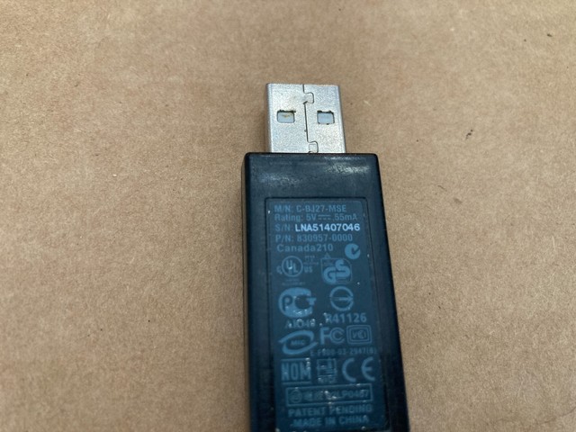 Logitech C-BJ27-MSE / 830957-0030 - Cordless Mouse USB Receiver for ...