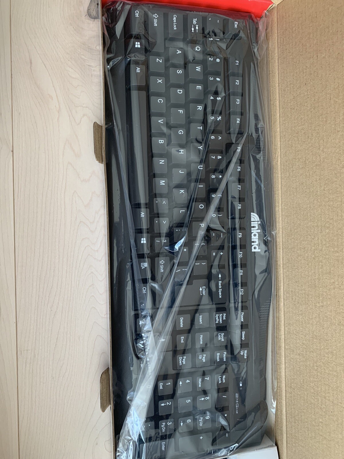 Inland ic210 Wireless Deluxe Combo Keyboard and Mouse | eBay