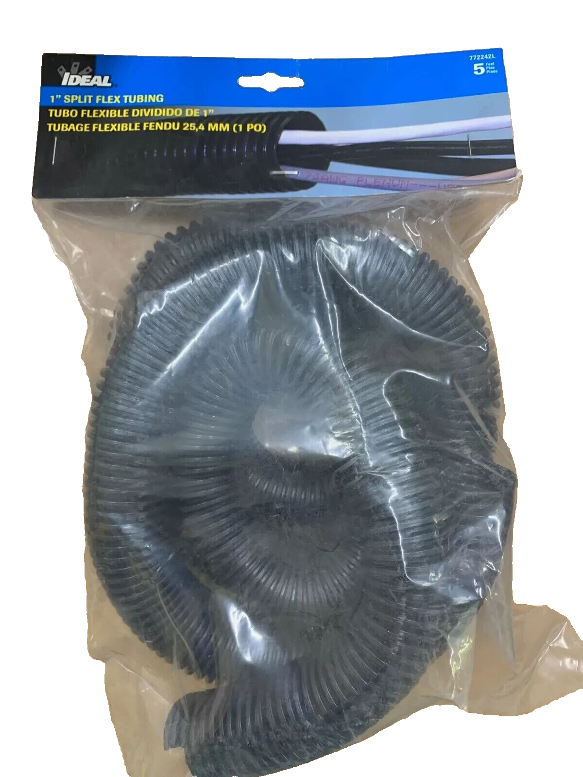 IDEAL #772242L 1" Split Flex Tubing/Loom 5 Ft. NEW | eBay