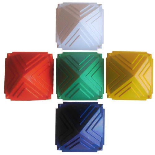5X Plastic Color Pyramid For Remove Vastudosh fill up with positive ...